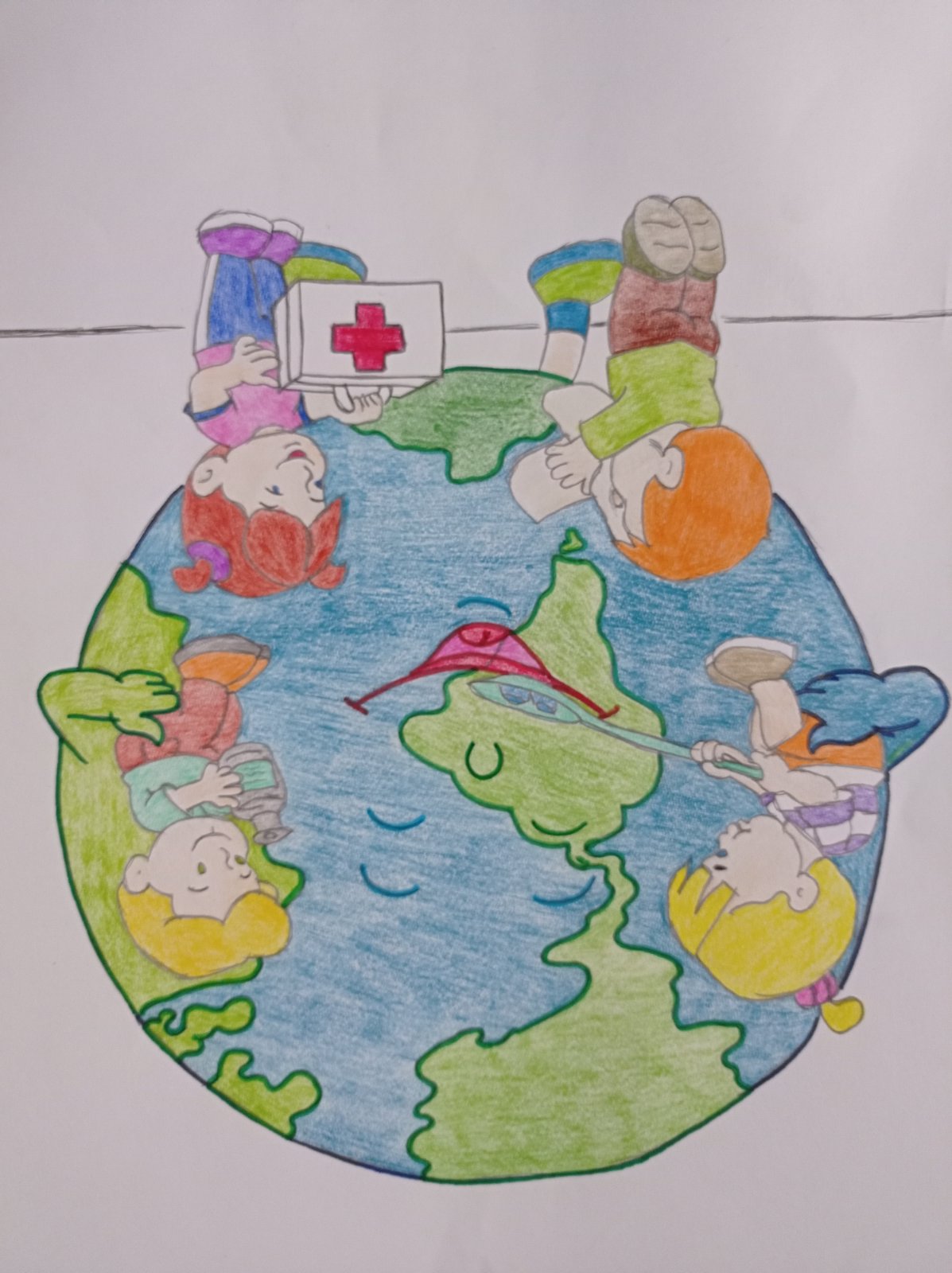 Concurs de desen „ Pacea în viziunea copiilor” | Direcția Educație Ciocana